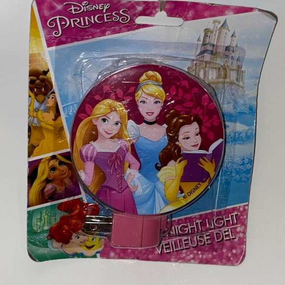 Other | New Disney Princess Led Night Lights W Onoff Switch Rotary ...